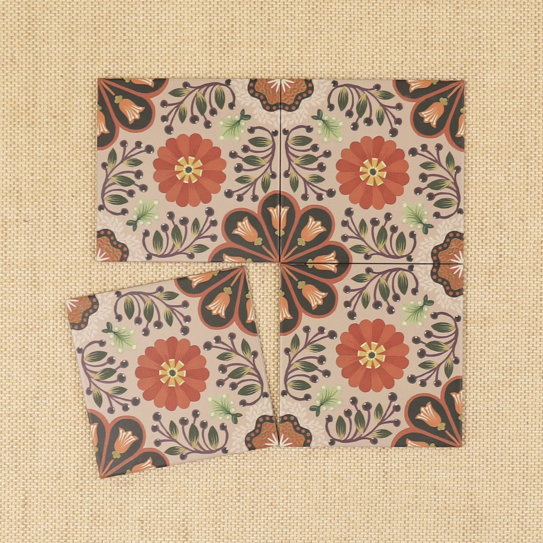 Bell Ceramic Tile | Art Deco Tile | Mirth Studio