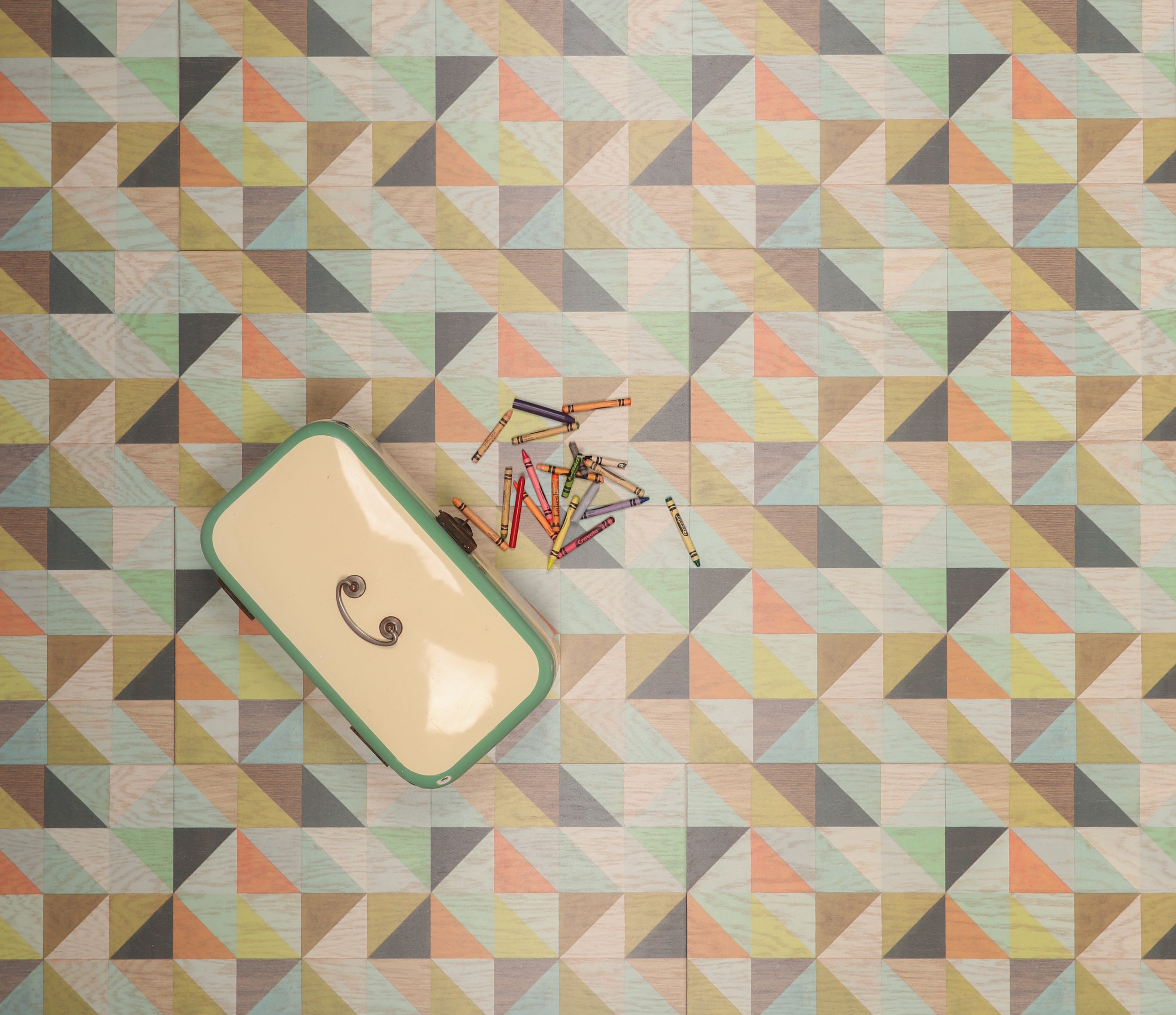 Rainbow Row Hardwood Planks | Order a Sample | Mirth Studio