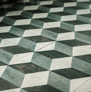 Tumbling Blocks Hardwood Planks | Mirth Studio