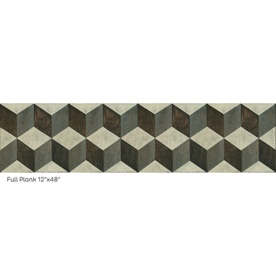 Tumbling Blocks Hardwood Planks | Mirth Studio